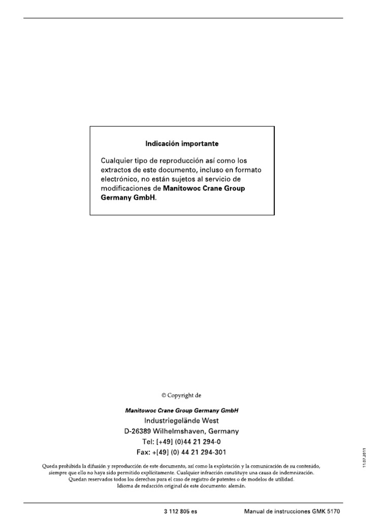 Manual de Instrucciones | PDF