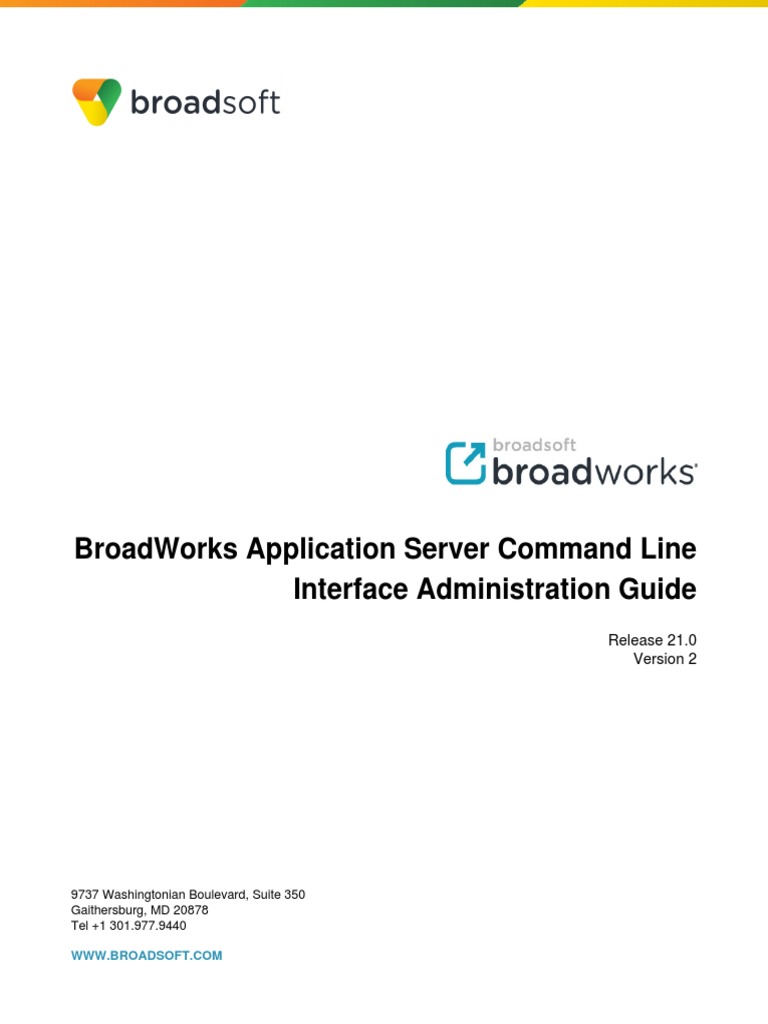 BW ASCLIAdminGuide R210 | PDF | Command Line Interface | Session Initiation Protocol