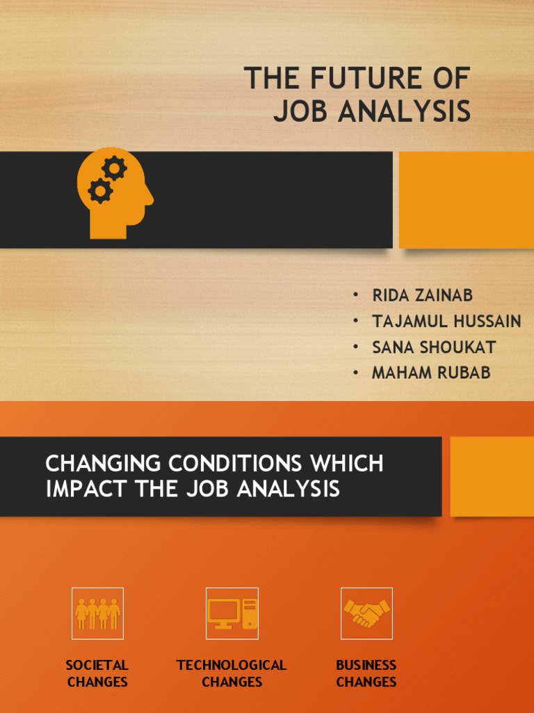 The Future of Job Analysis | PDF | Cognition | Business