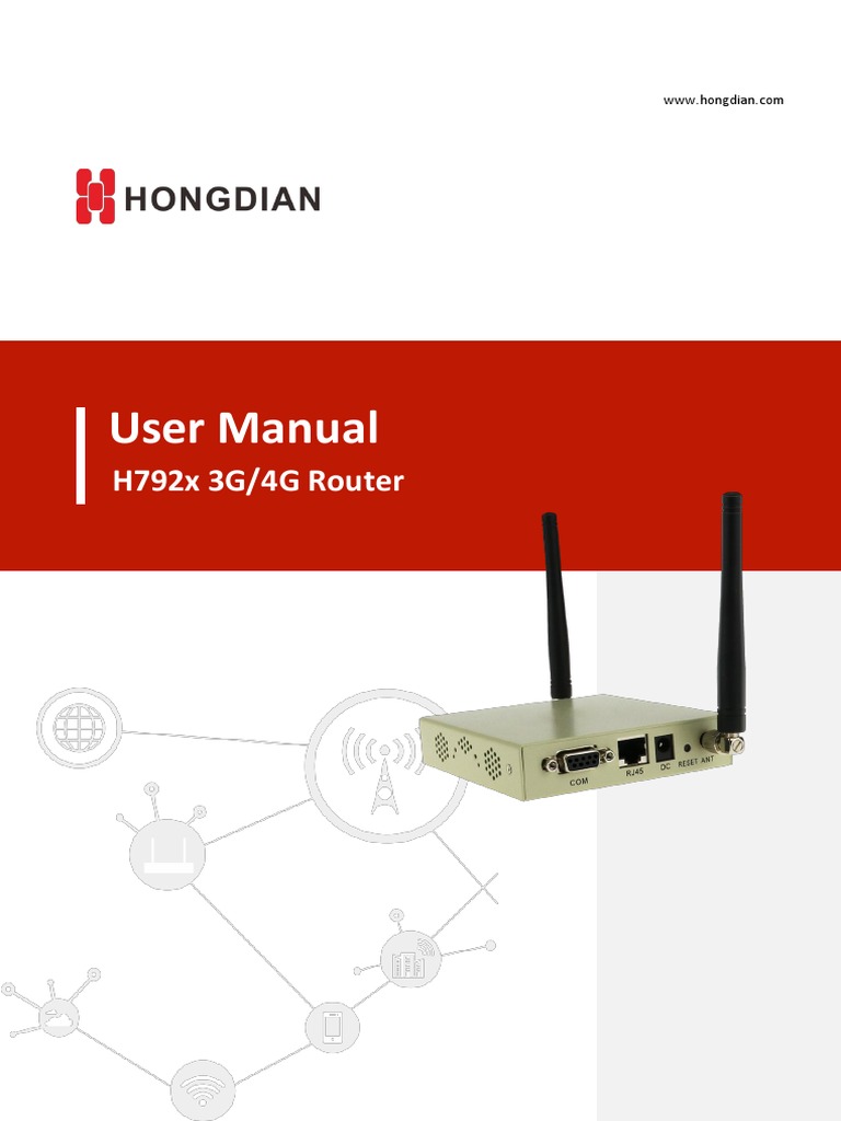 H792x 3G 4G Router User Manual V1.1.1 - 20171115 | PDF | Virtual ...
