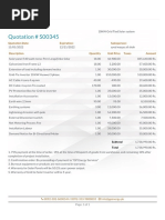 AECOM - Cost Breakdown - Data Center | PDF | Security Alarm ...