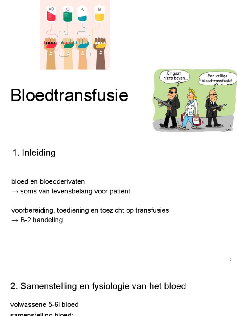 Bloedtransfusie | PDF
