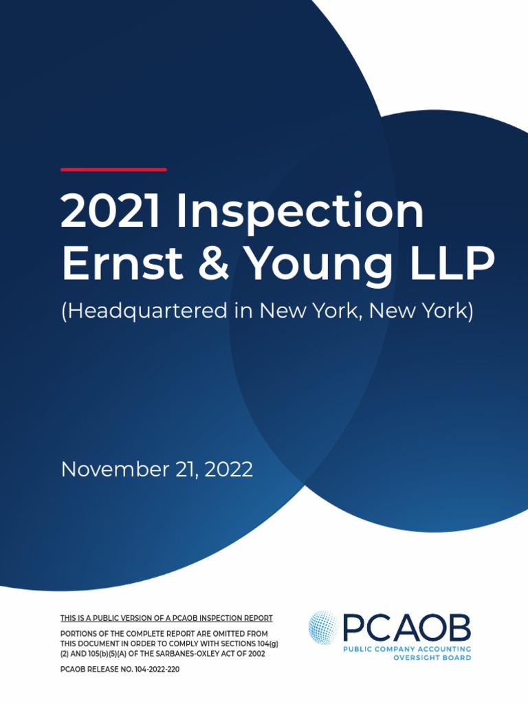 104 2022 220 Ey | PDF | Audit | Financial Audit