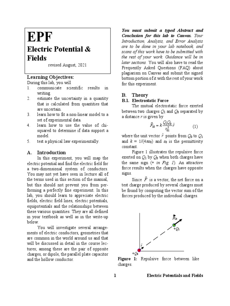 2 Epf | PDF | Electric Field | Force