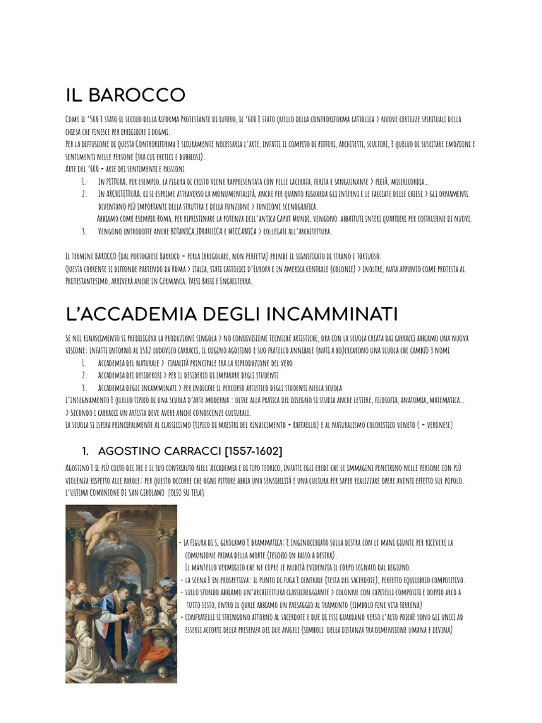 Arte Il Barocco | PDF