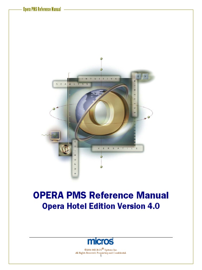 Opera V4 Users Guide (001-250) | PDF | Point And Click | Proprietary ...