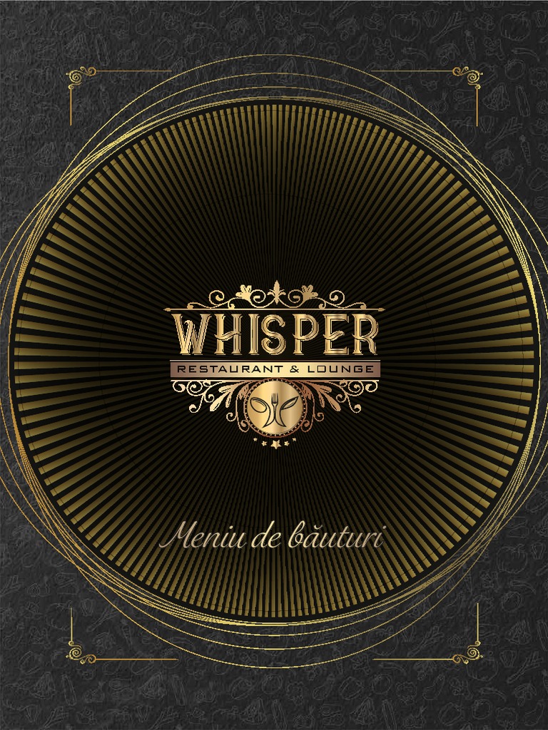 Whisper-Meniu-Bauturi-V2 0 9 6 | PDF | Drink | Wine