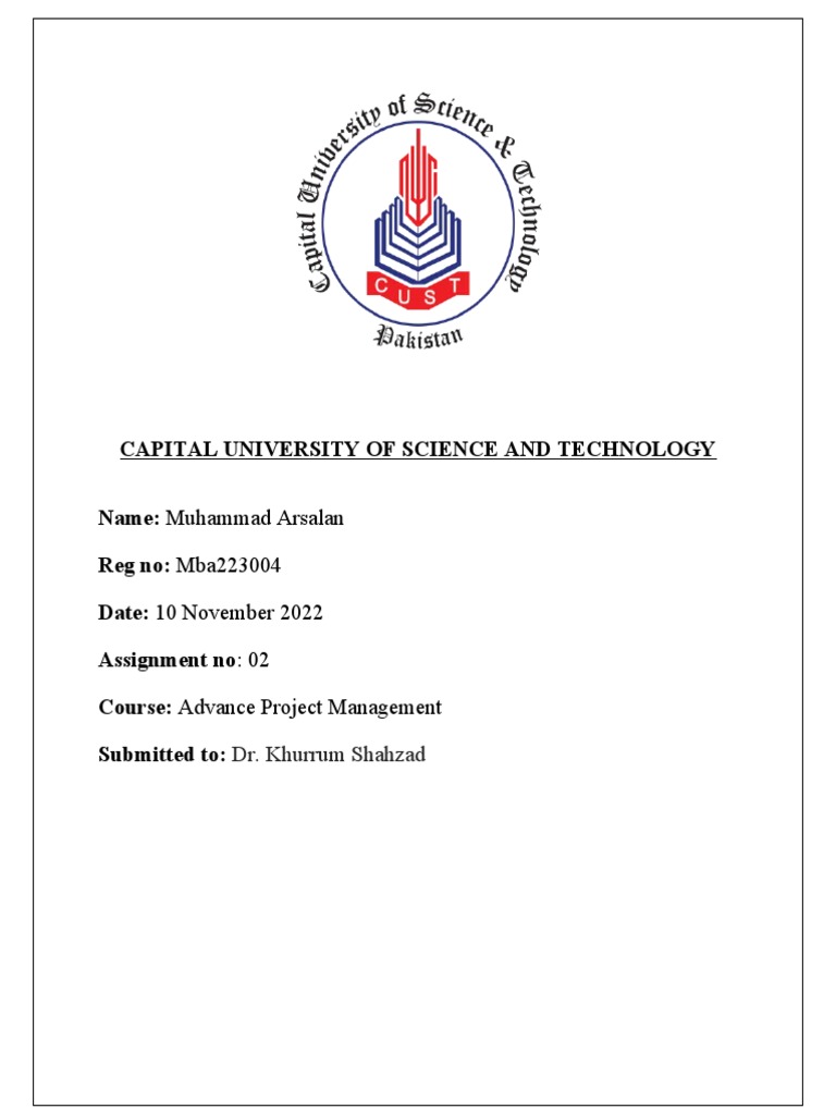 ASsignment | PDF | Net Present Value | Internal Rate Of Return