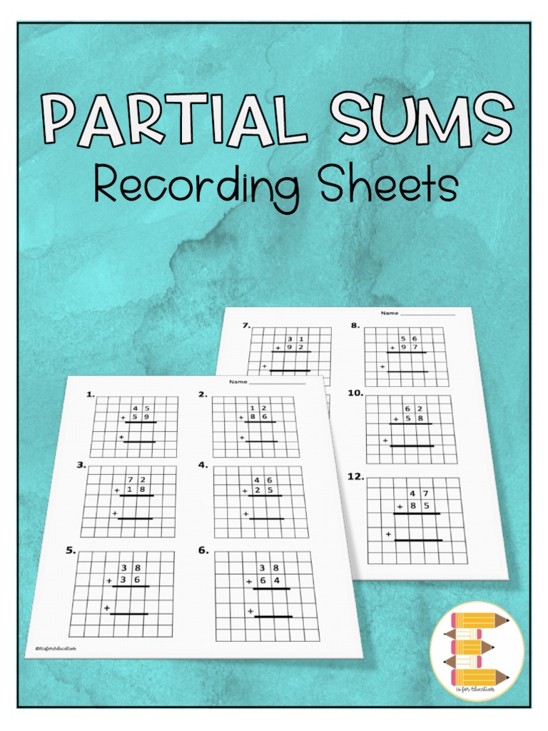 Partial Sums Worksheet Day 3 | PDF | Freedom Of Expression Law | Monopoly (Economics)