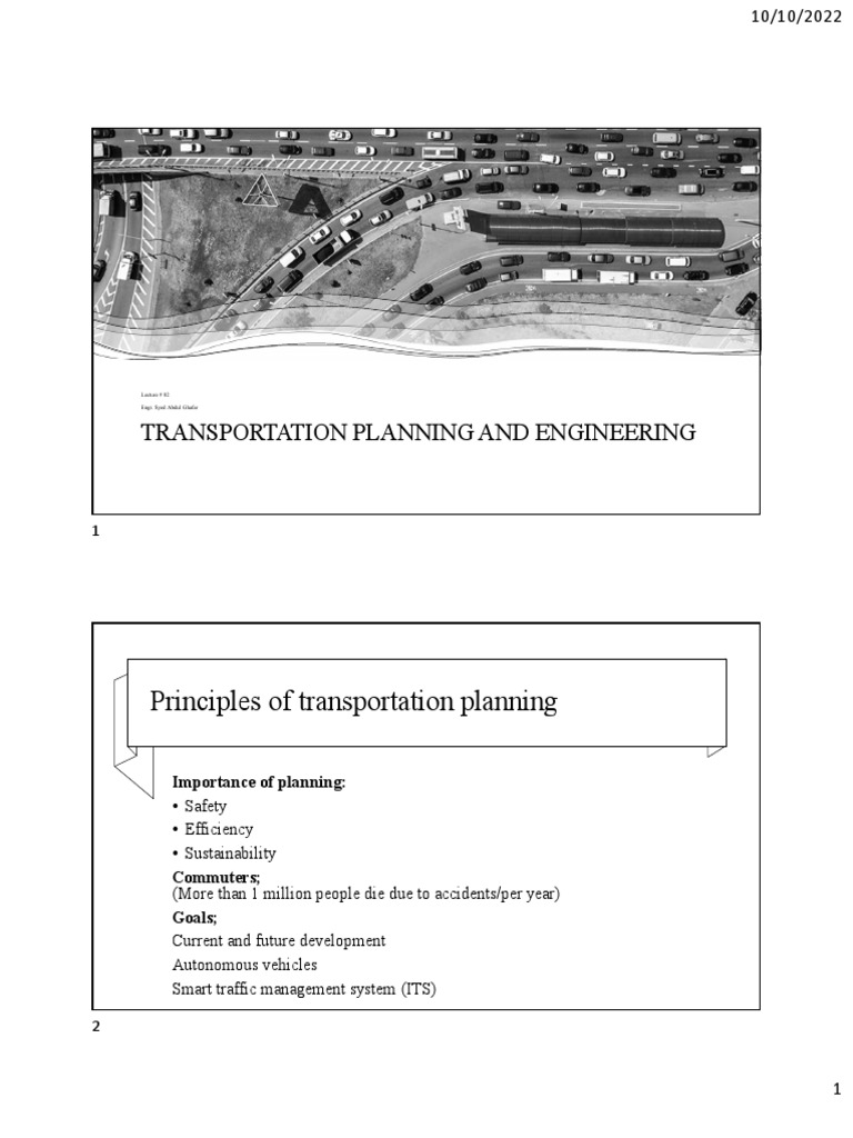 Lect 02 | Download Free PDF | Pakistan | Transport