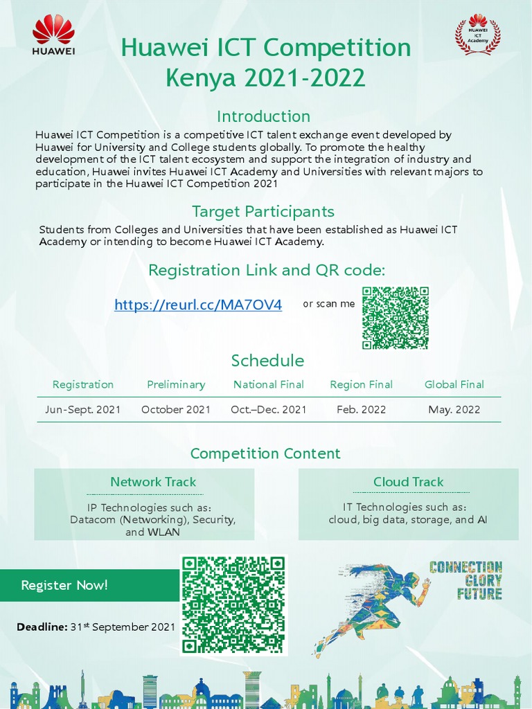 Huawei ICT Competition Kenya 2021-2022 | PDF | Information And ...