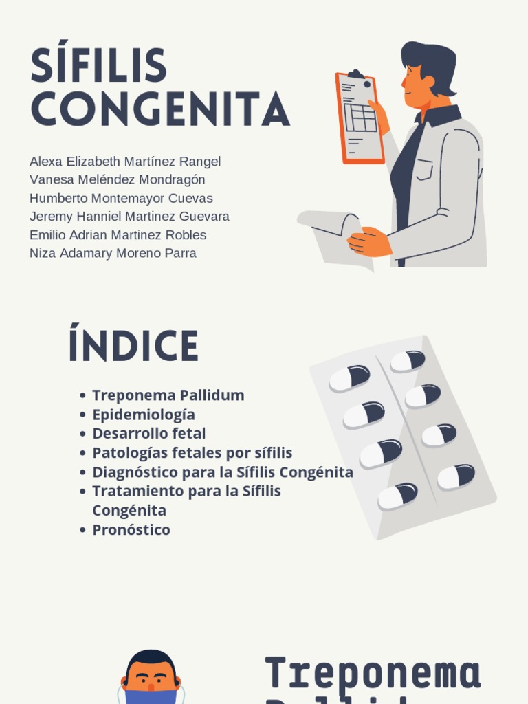 Sífilis Congénita: Causas, Manifestaciones Clínicas, Diagnóstico y ...