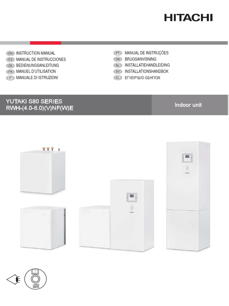 Manuel D' Utilisation Yutaki S80 - S80 Combi | PDF