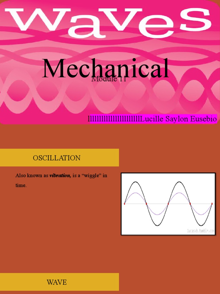 Module 11 - Mechanical Waves | PDF | Waves | Doppler Effect