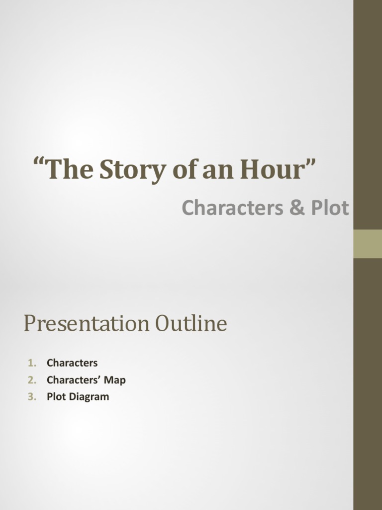 s2. The Story of An Hour Characters and Plot | PDF