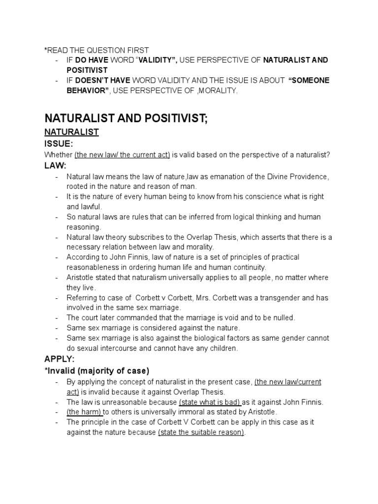 Template For PBQ Law034 | PDF | Morality | Discrimination