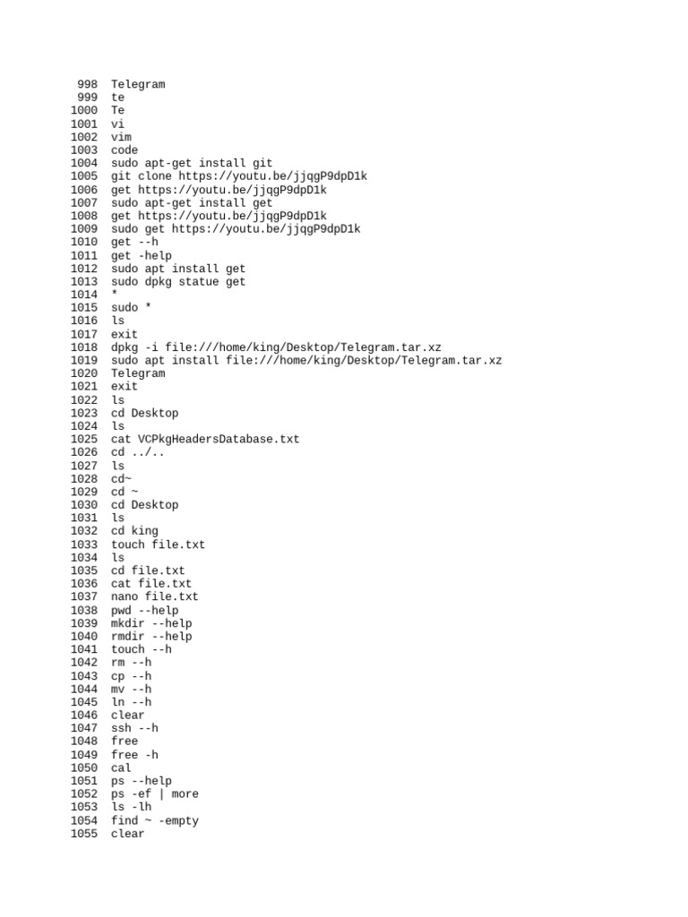 comman (2) | PDF | Operating System Technology | Cross Platform Software