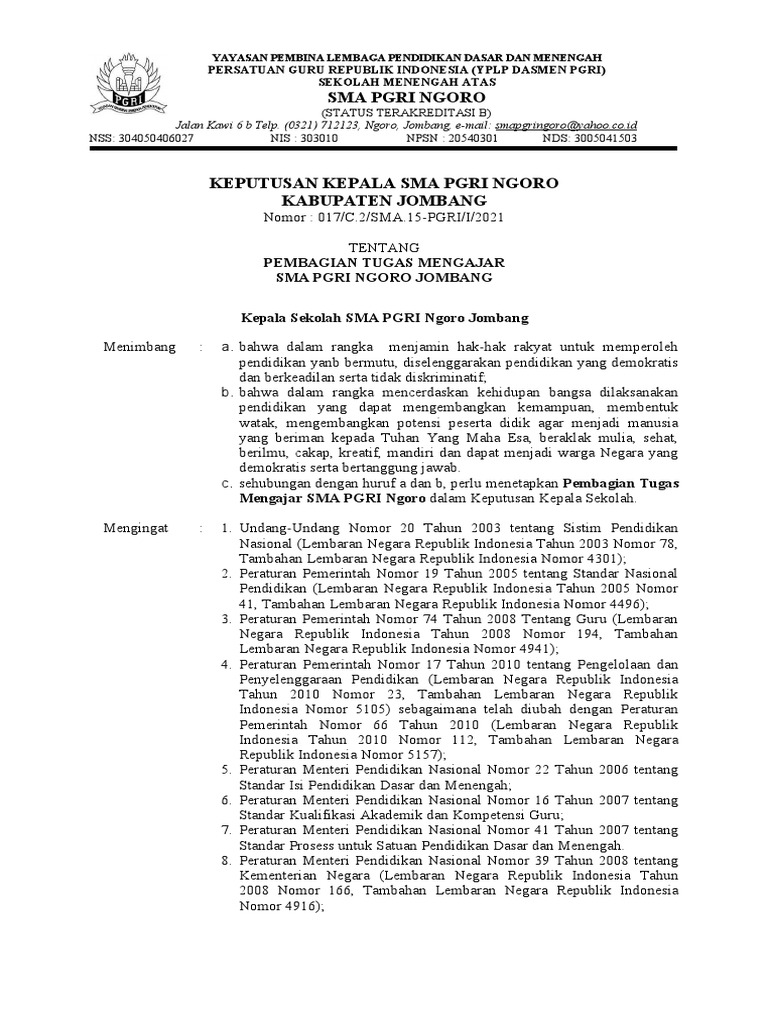 SK Mengajar 2020-2021 SMT 2 - PLT | PDF