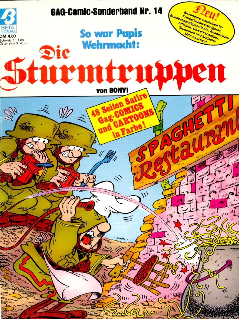(eBook Comic German) Bonvi - Die Sturmtruppen Sonderband Nr.14 | PDF