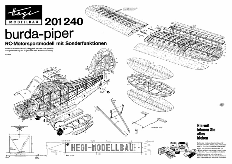Burda-Piper Oz11945 Exploded | PDF