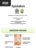 Panduan Tatalaksana Epistaksis 2023 | PDF