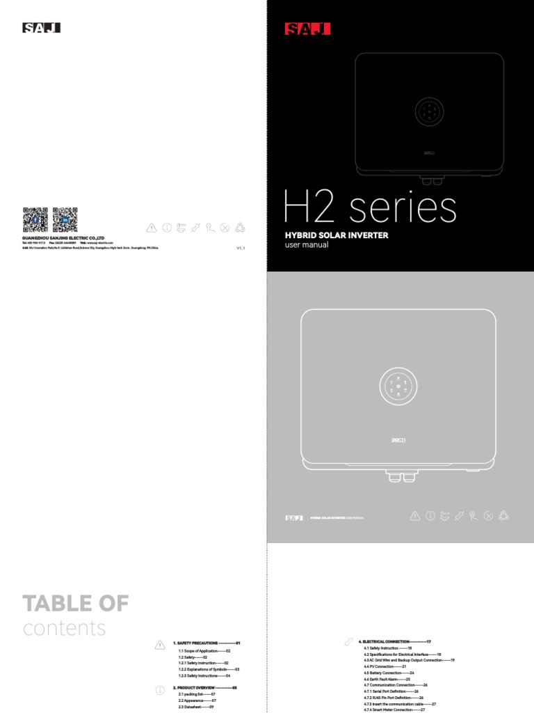 Saj H2 10K T2 Hibrido 2 | PDF | Electrical Connector | Power Supply