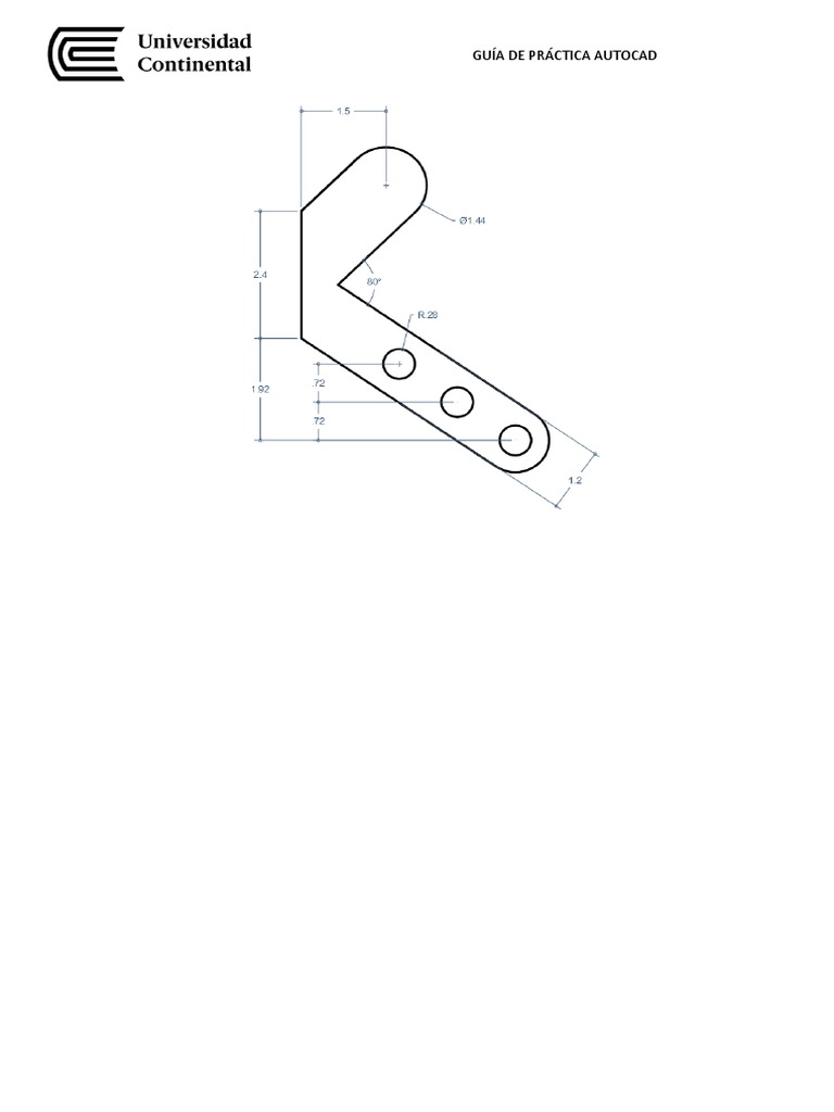 Guía de Práctica Autocad | PDF