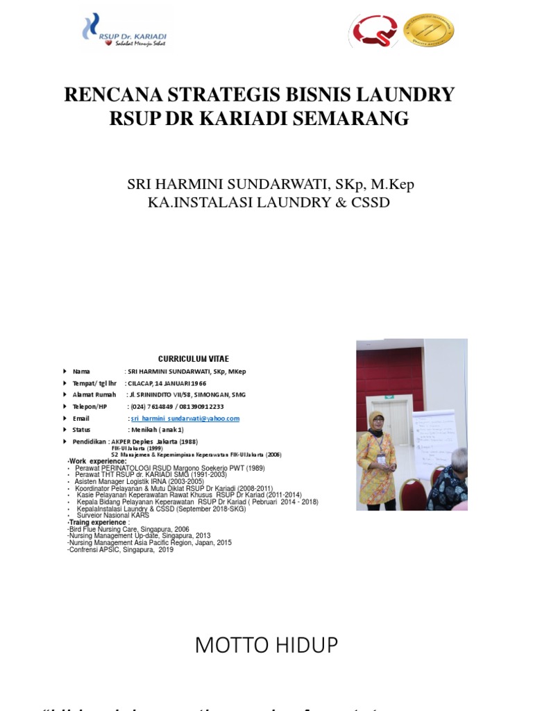Renstra Bisnis Laundry RS | PDF