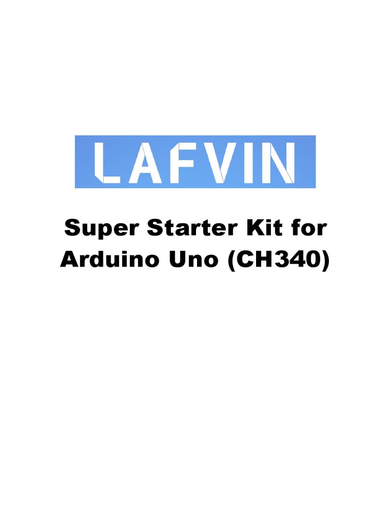 Arduino Uno Starter Kit Guide | PDF | Installation (Computer Programs) | Arduino