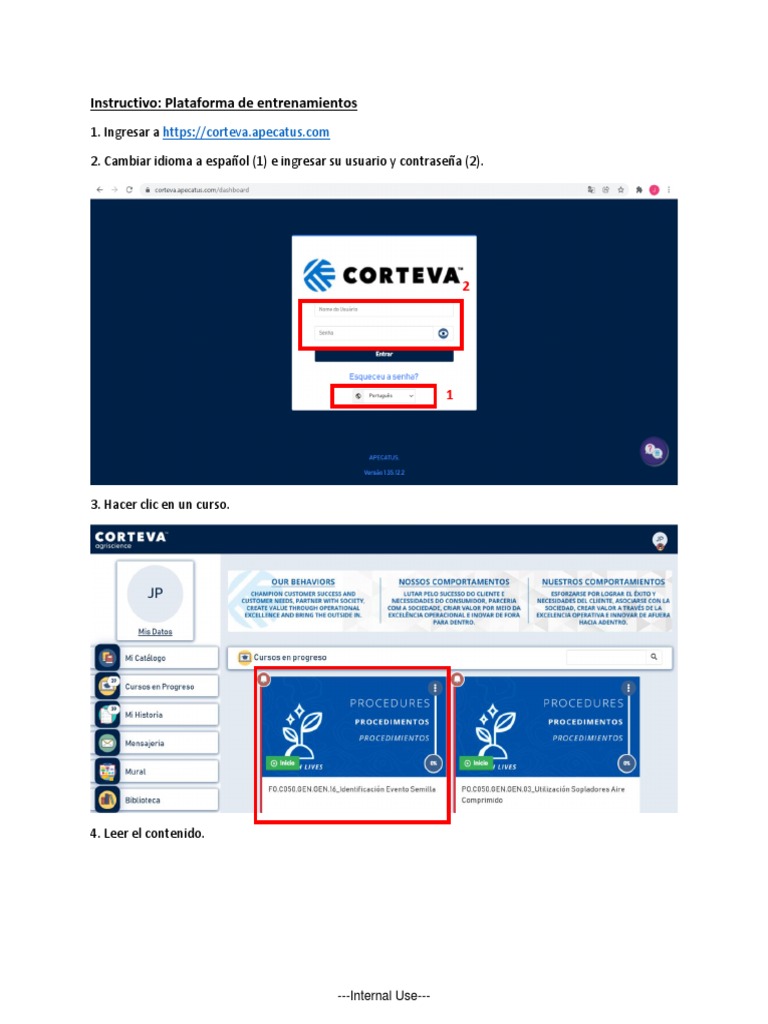 Instructivo Apecatus | PDF | Informática