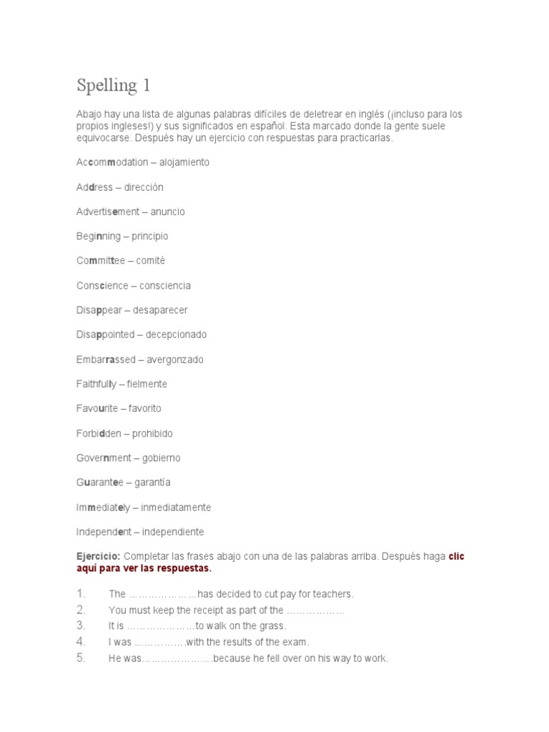 Spelling 1-2-3 | PDF