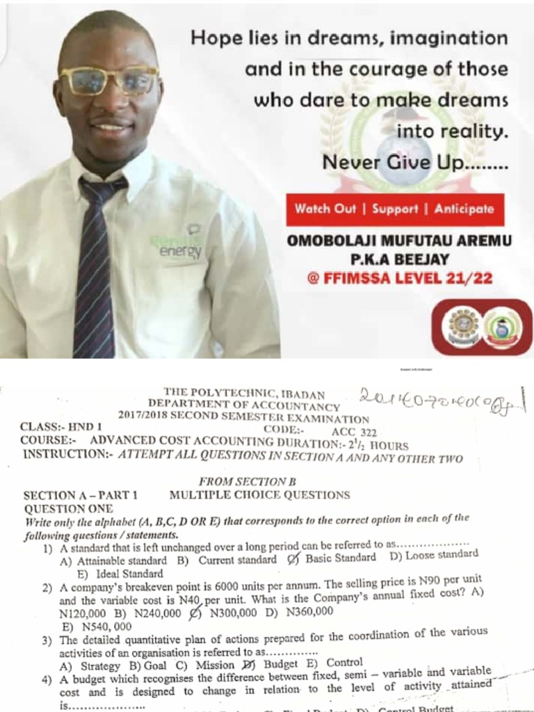 Accountancy HND 1 PQ | PDF