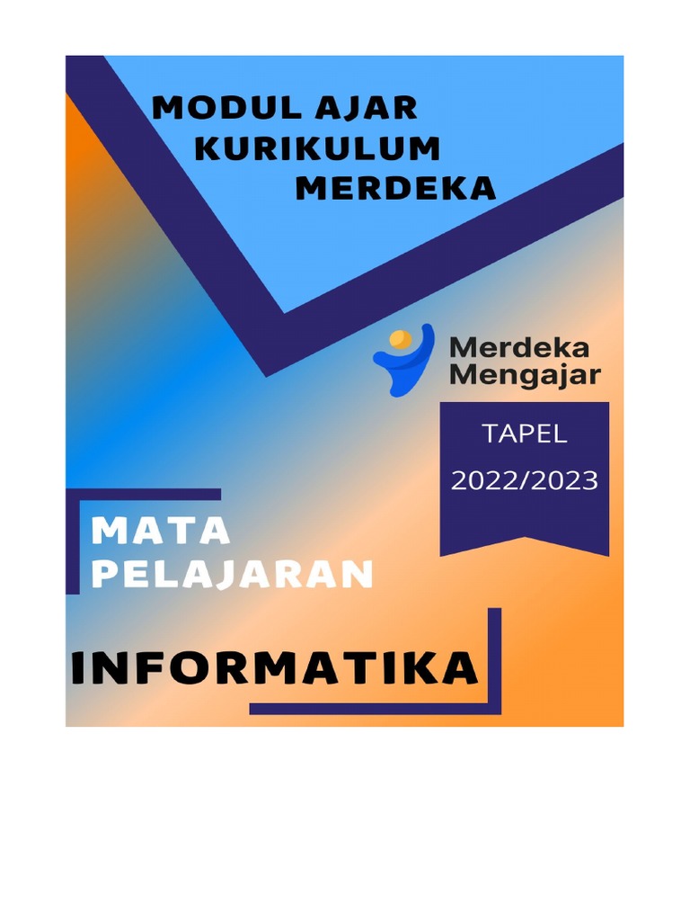 Contoh Informatika - 7 - K.merdeka | PDF