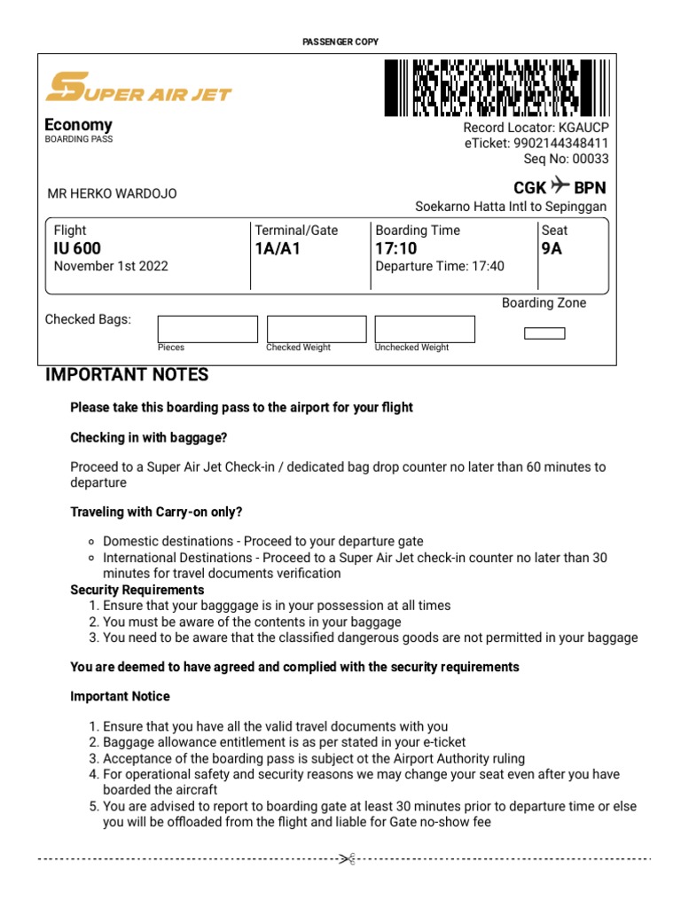 Confirmation _ Check-In | PDF | Baggage | Transport