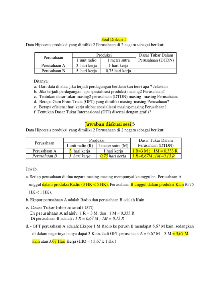 Contoh Soal 4 Business Internasional | PDF | Teknologi & Rekayasa