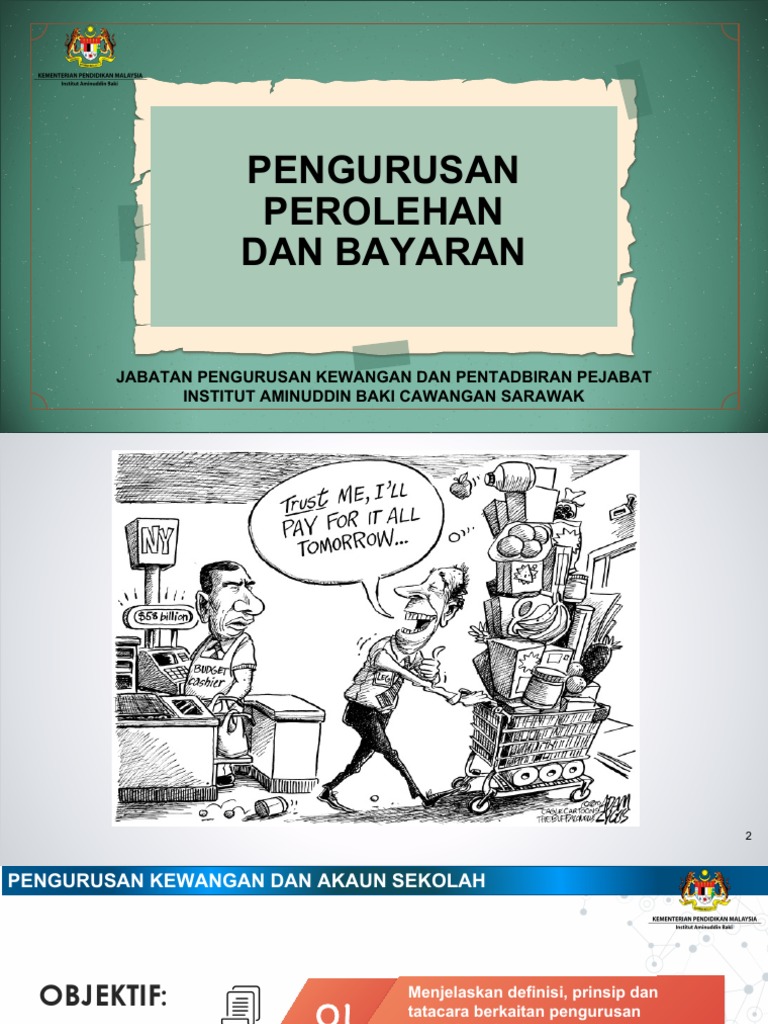 Slide Pengurusan Perolehan Bayaran | PDF