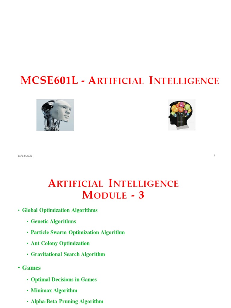 Minimax Algorithm for Optimal Game Decisions | PDF | Mathematical ...
