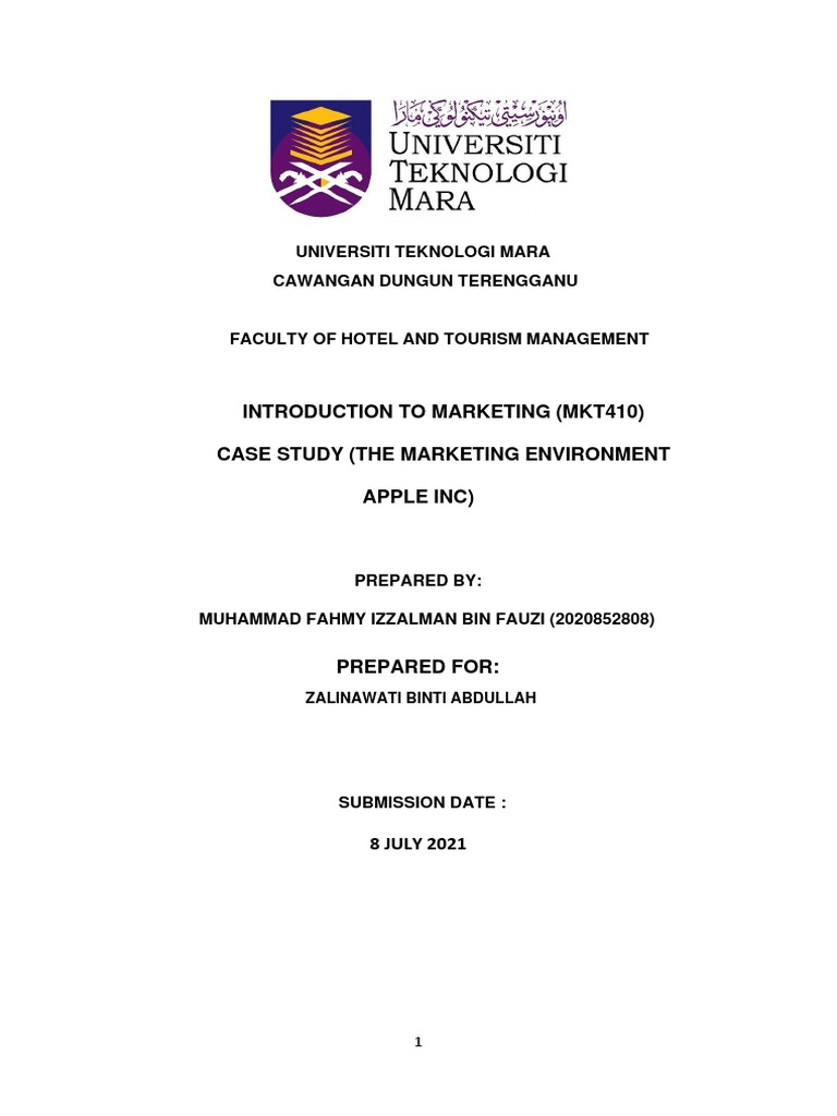 Case Study Muhammad Fahmy (Iphone Inc) | PDF | Apple Inc. | Supply Chain