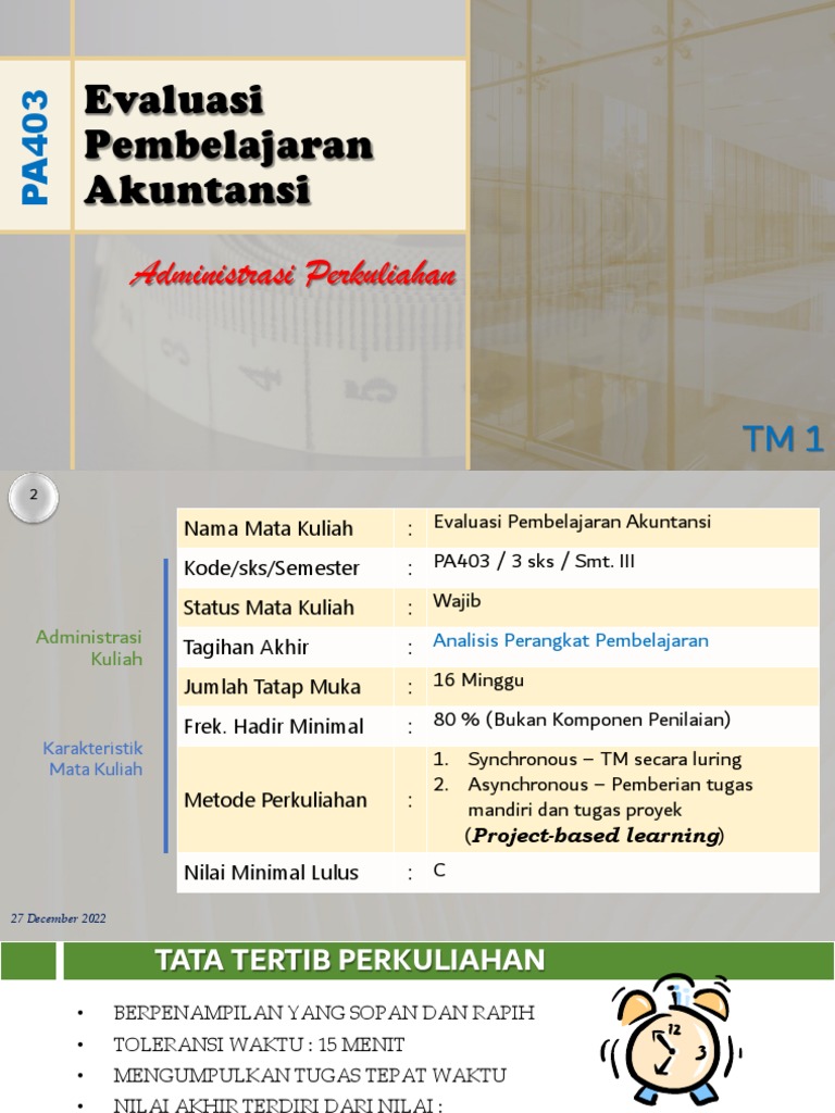 Gabungan PPT Eval | PDF