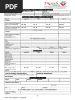 CV Format For Visa Application | PDF | Career & Growth