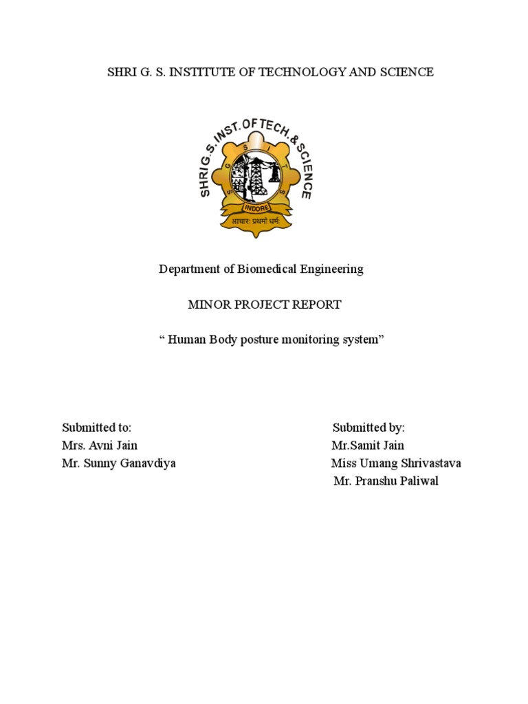 Project Report | PDF | Arduino | Electrical Resistance And Conductance