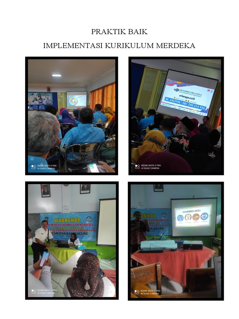 Praktik Baik Implementasi Kurikulum Merdeka | PDF