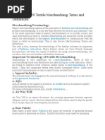 Apparel Merchandising Abbreviations Guide | PDF