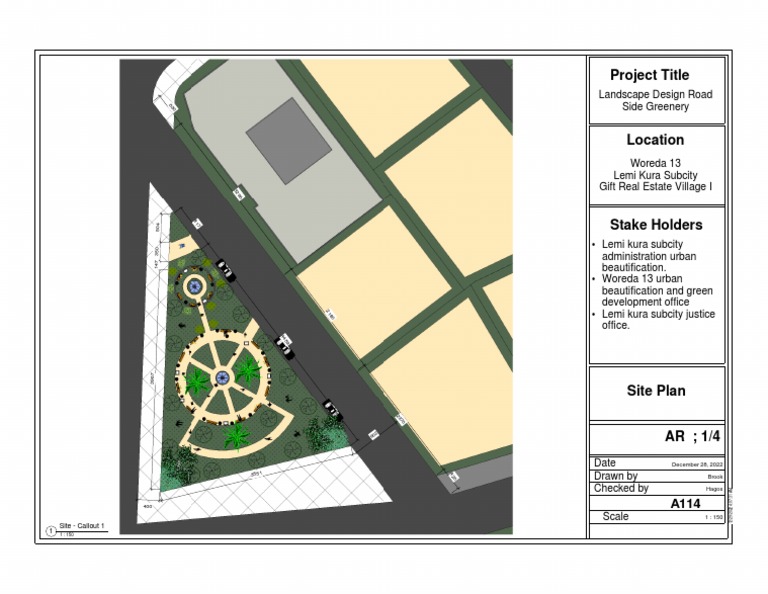 Beautifying Lemi Kura Subcity Through Landscaping Along Roadsides in ...