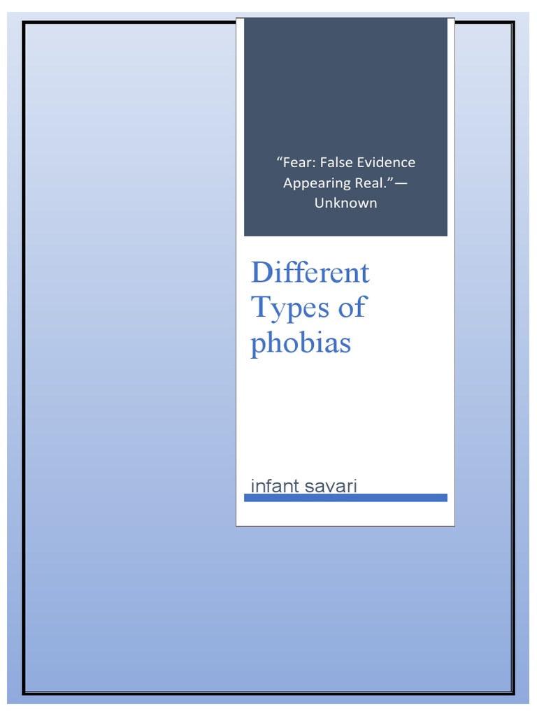 Understanding Phobias: An In-Depth Look at the Causes, Symptoms, and Effective Treatment Methods ...