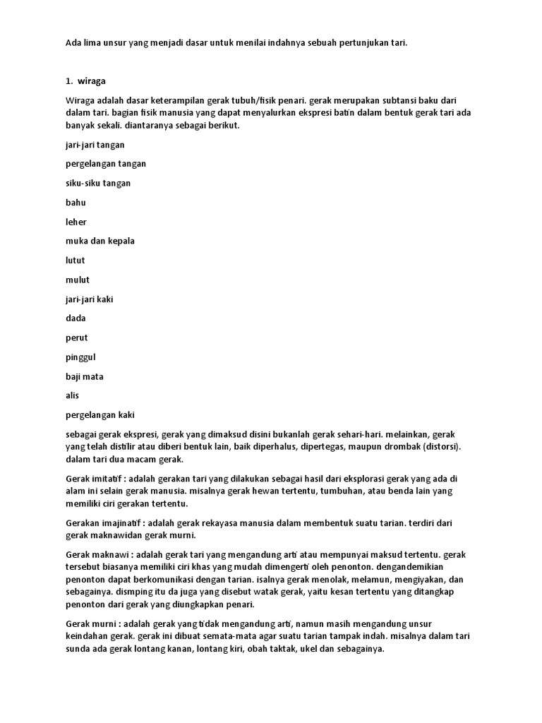 Instrumen Penilaian Tari | PDF | Seni & Disiplin Bahasa