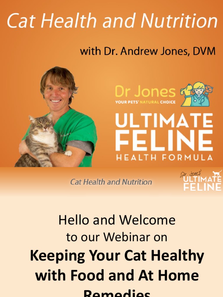 DR Jones Cat Health Web Clinic Slides 1222 | PDF | Urinary Tract ...