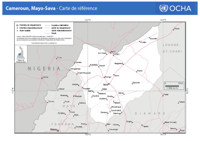 CMR Mayo Sava Ref Map v1.0 | PDF