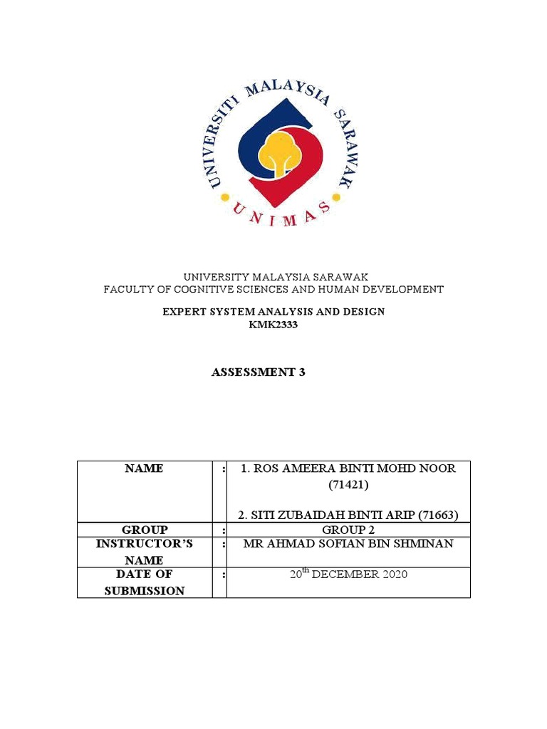 Assignment3 71421 Ros 71663 Zubaidah PDF | PDF | Computer Science | Cognitive Science