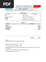 Final - HOSPITAL BILL FORMAT PDF | PDF | Surgery | Intravenous Therapy